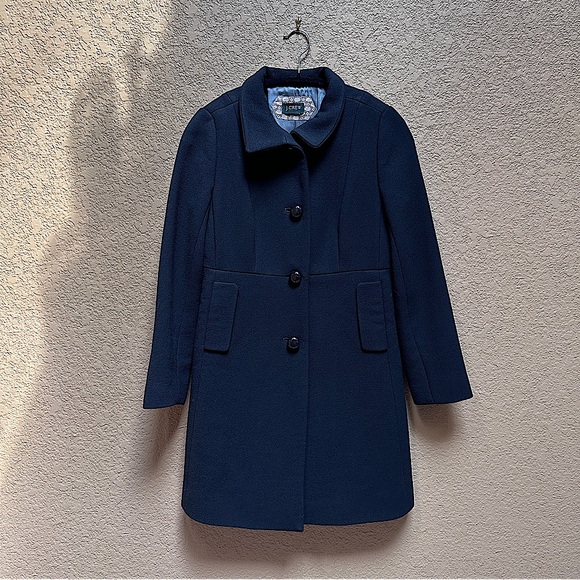 J. Crew | Jackets & Coats | J Crew Classic Wool Coat | Poshmark